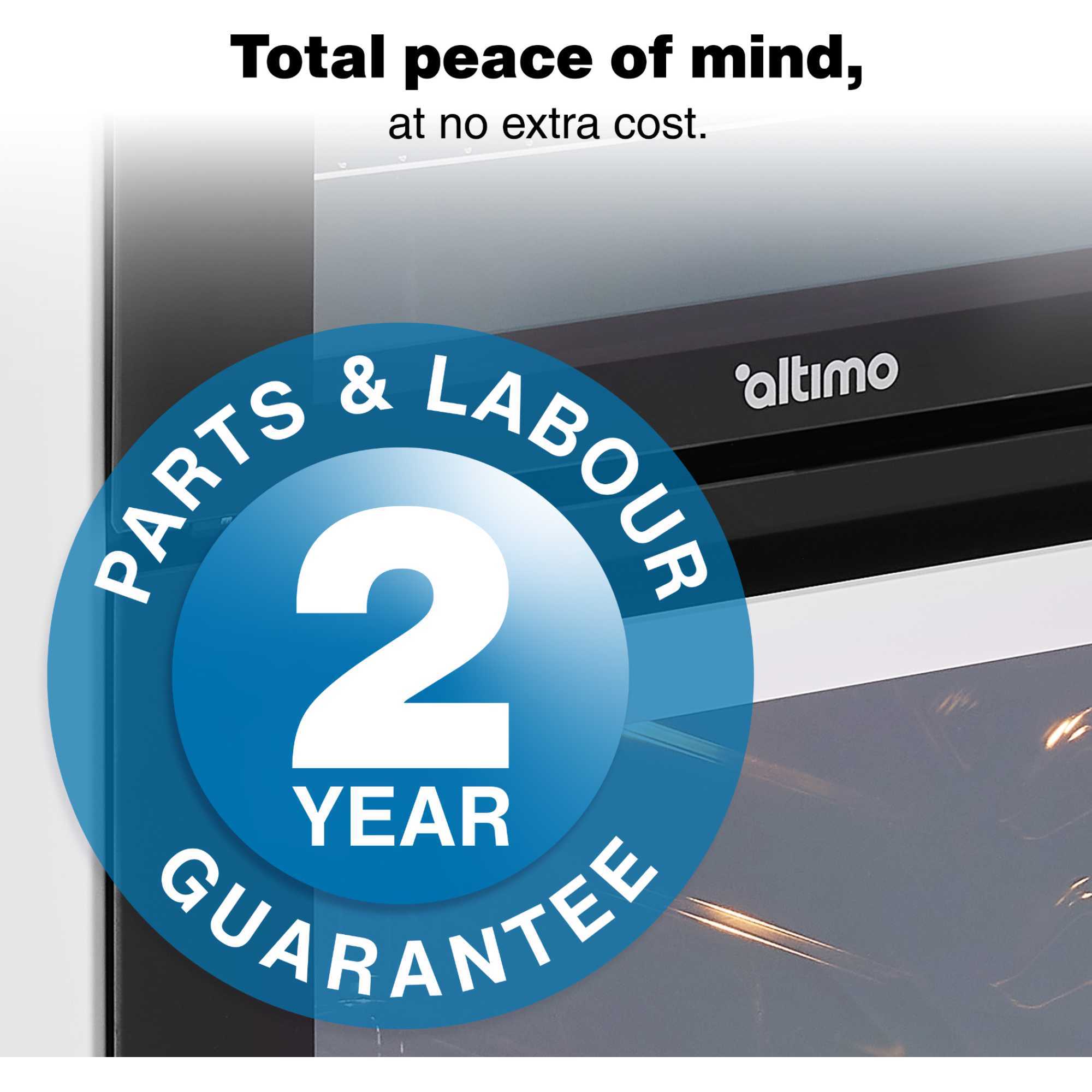 Altimo CETS502W 500mm Twin Cavity Freestanding Cooker | Hughes